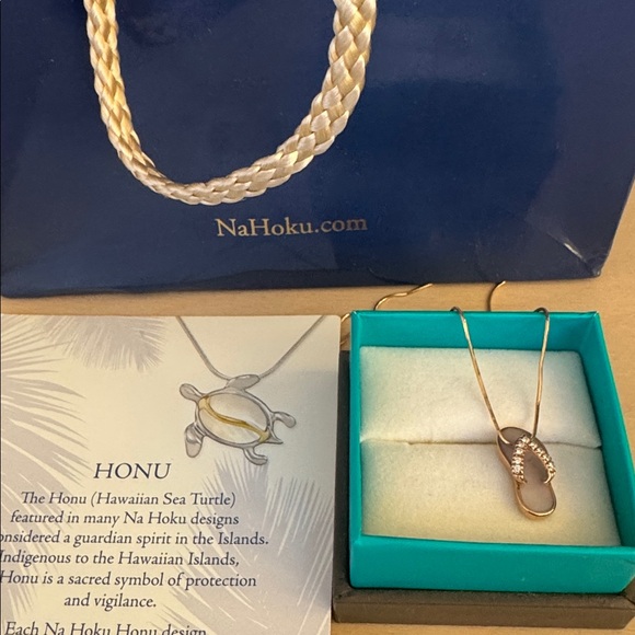 Na Hoku | Jewelry | Na Hoku Sandal 4k Gold Mother Of Pearl And Diamond ...